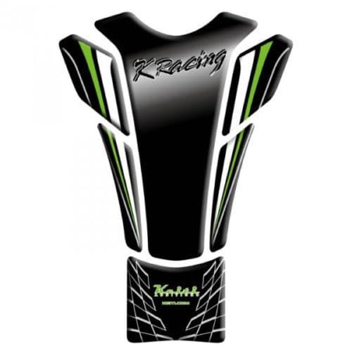 Kawasaki Racing Black Tank Pad by Keiti