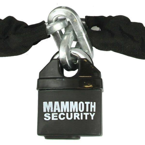 Mammoth Security - 10mm Square Motorcycle Lock and Chain