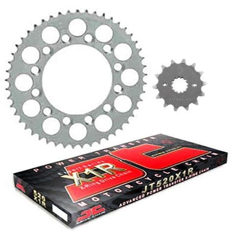 Steel Sprockets and JT X1R X-Ring Chain - Suzuki DR 800 SM/N/P 91-93