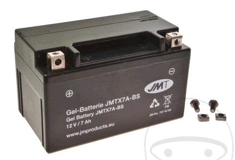 YTX7A-BS JMT Gel Motorcycle Battery