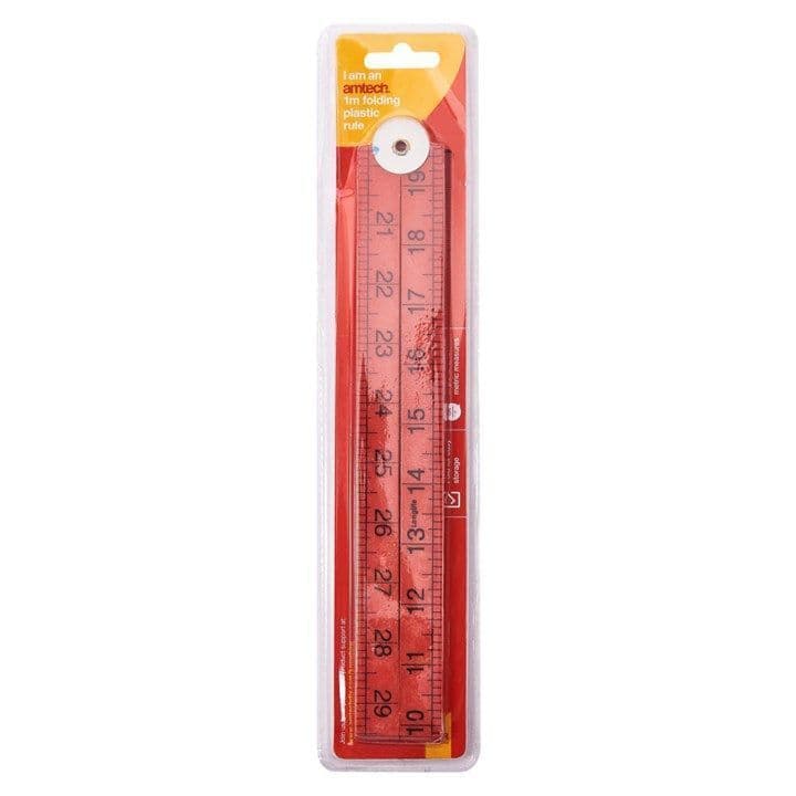 1M Folding Plastic Rule