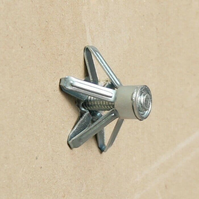M4 x 45mm HEAVY DUTY METAL PLASTERBOARD CAVITY WALL FIXINGS ANCHORS PLUGS