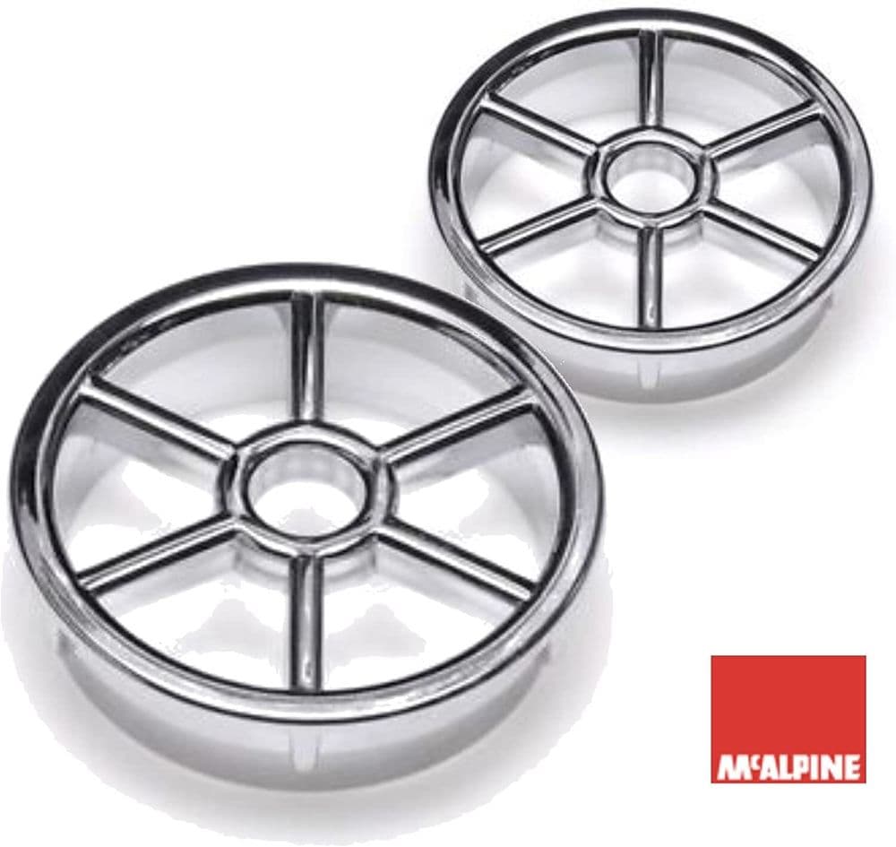 Mcalpine STWGR-CP Chrome Removable Shower Waste Grid Only to suit STW3 ...