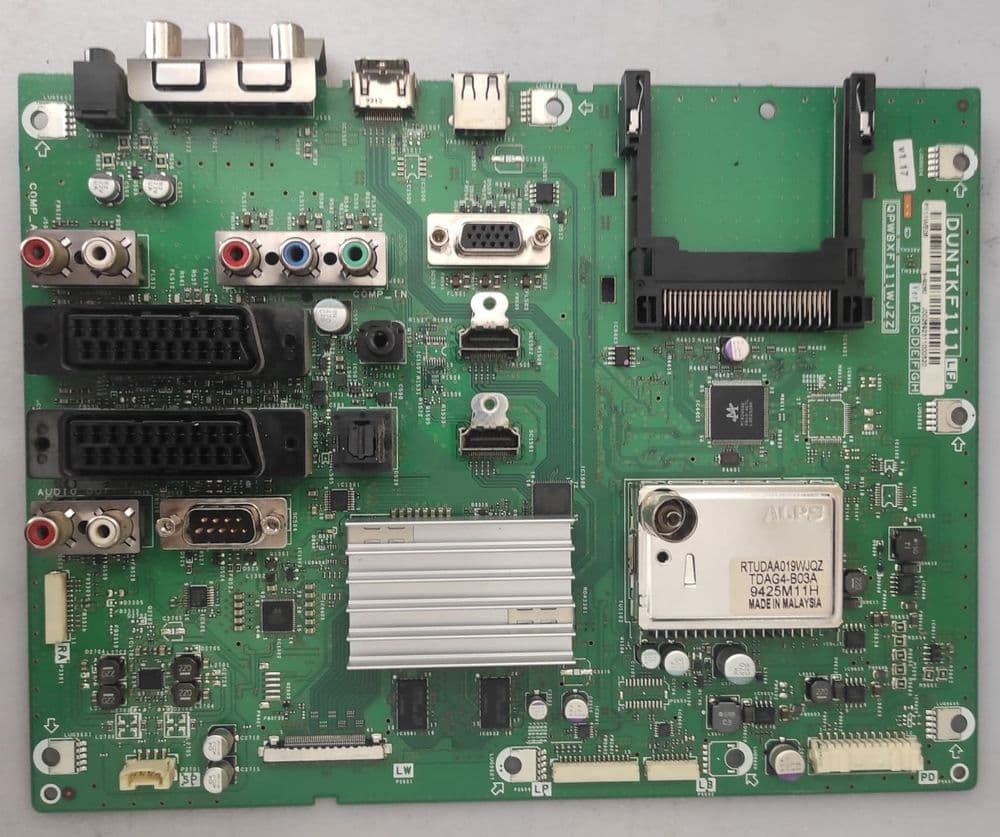 DUNTKF111 - QPWBXF111WJZZ - Main Board - SHARP