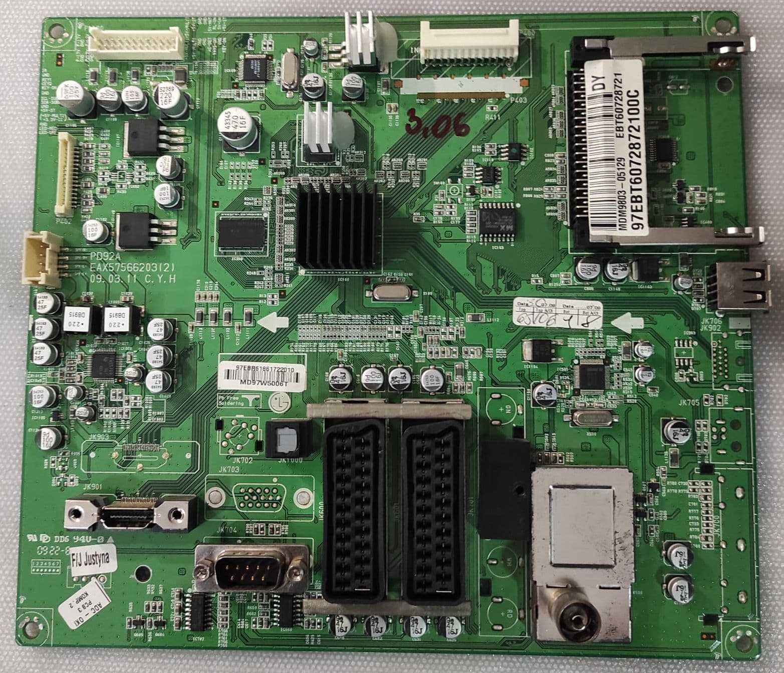 EAX57566203 0 - EBT60728721 - Main Board - LG