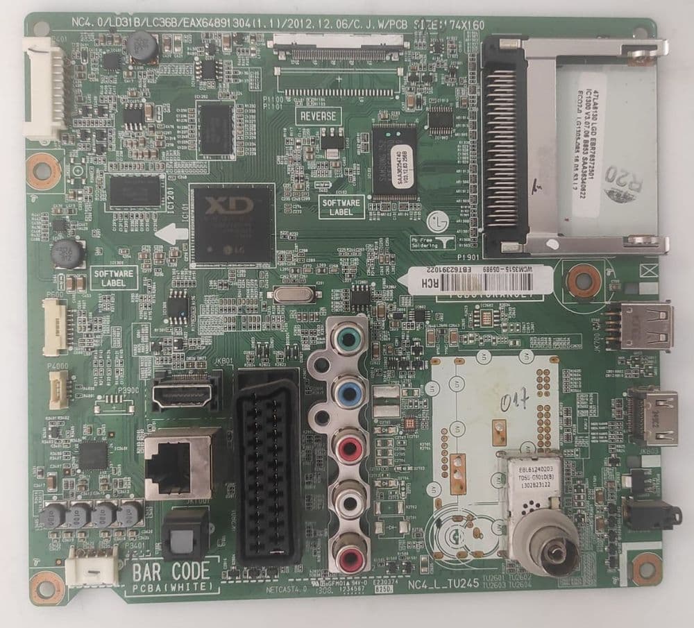 EAX64891304 1 1 - EBT62391022 - Main Board - LG