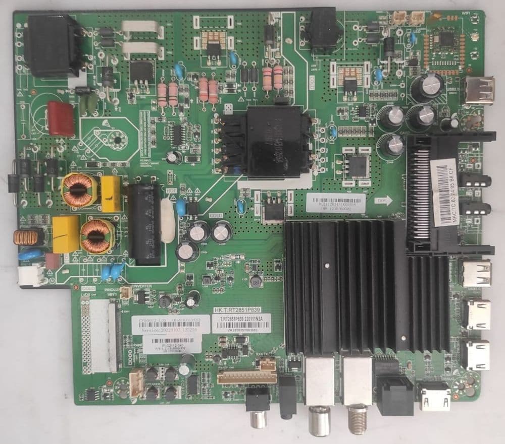 HK T RT2851P839 - Main Board - TD SYSTEMS - W50CF12SMART