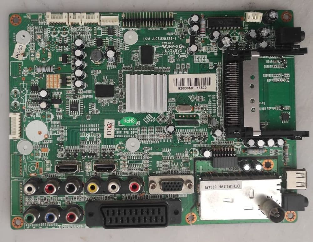 LS18 JUG7 820 886-1 - Main Board - OKI