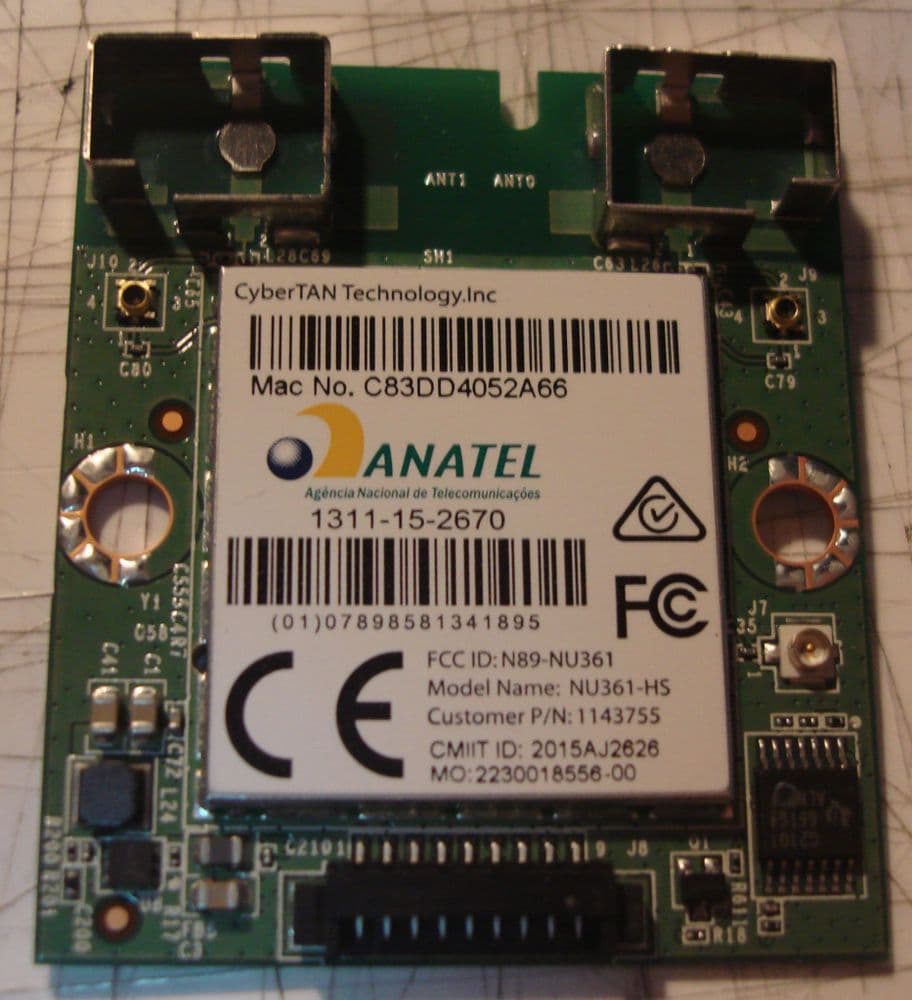 NU361-HS - Módulo Wi-Fi - Anatel