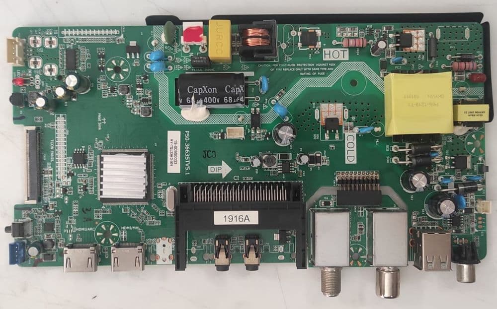 P50-3663STV5 1 - Main Board - Hyundai