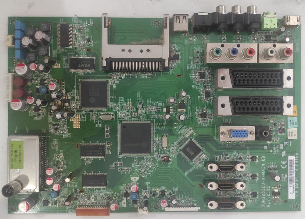 SUN3255EU-A-MAIN BD REV 2 02 - Main Board - Hannspree