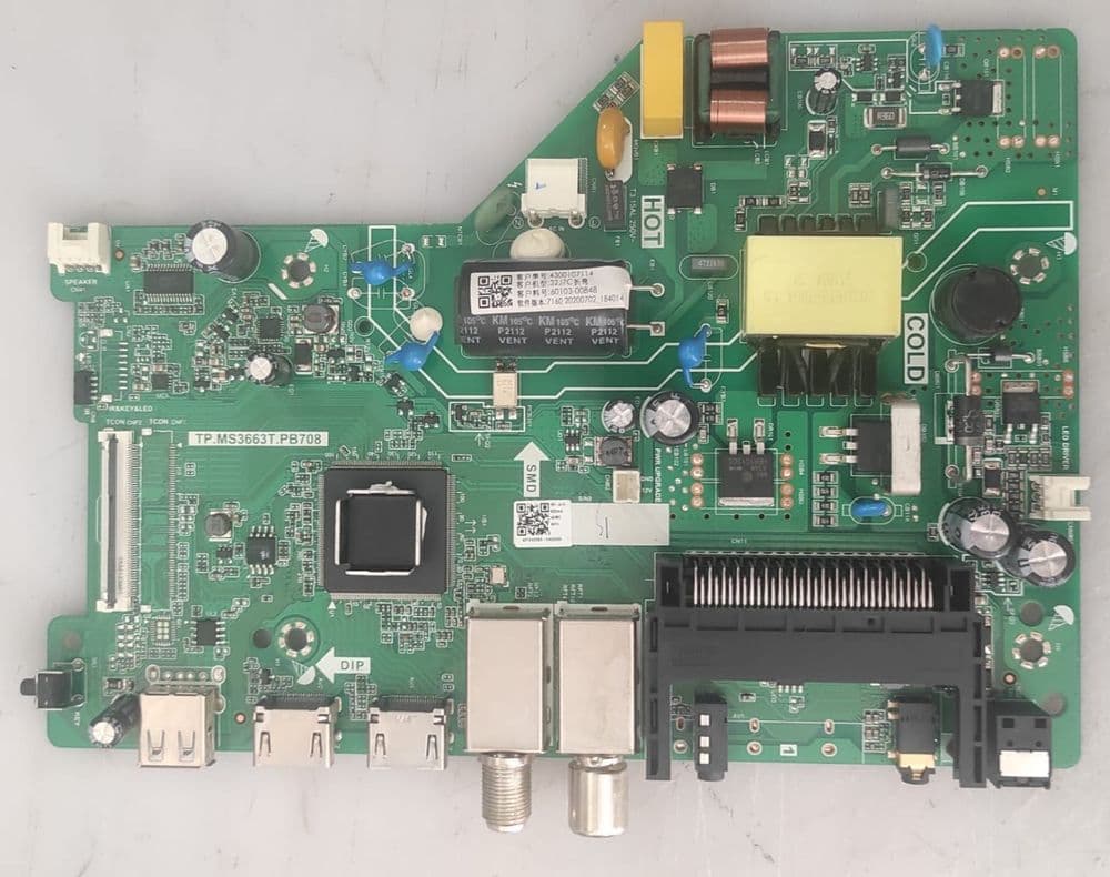 TP MS3663T PB708 - Main Board - Hisense