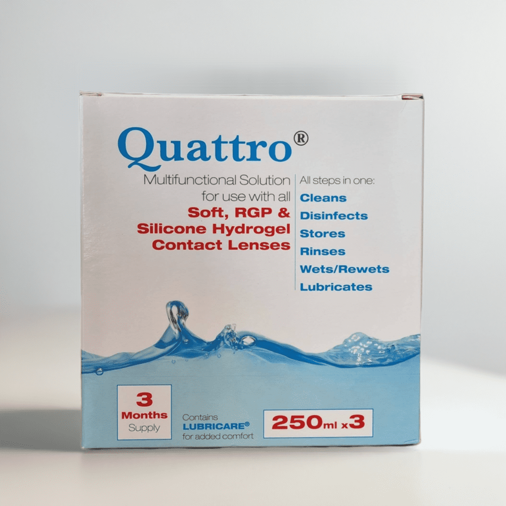 QUATTRO multifunctional contact lens solution