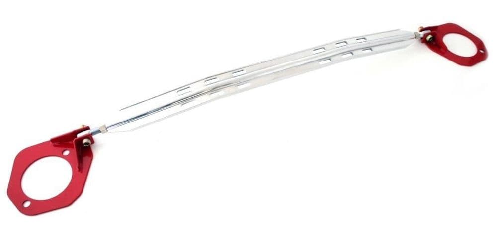 M2 Motorsport Nissan Skyline R33 R34 GTR Front Strut Brace Red