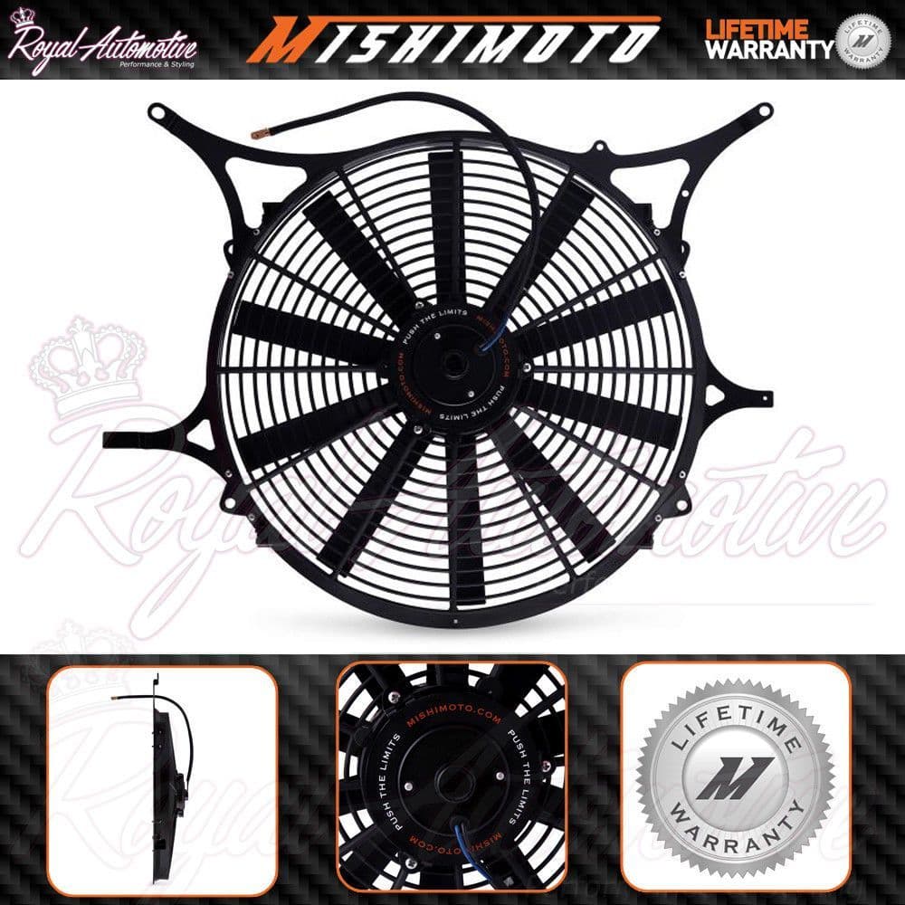 Mishimoto BMW E46 Performance Aluminium Radiator Cooling Fan Shroud ...