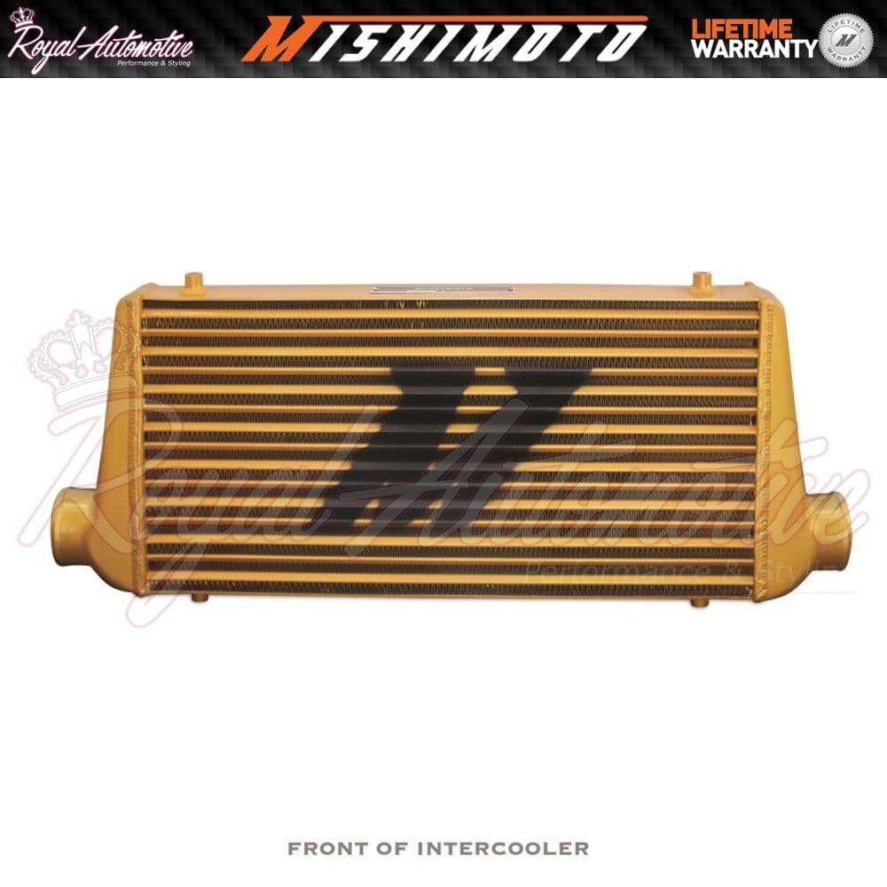 Mishimoto M line Universal Performance Aluminium Intercooler 3" Core Turbo Gold