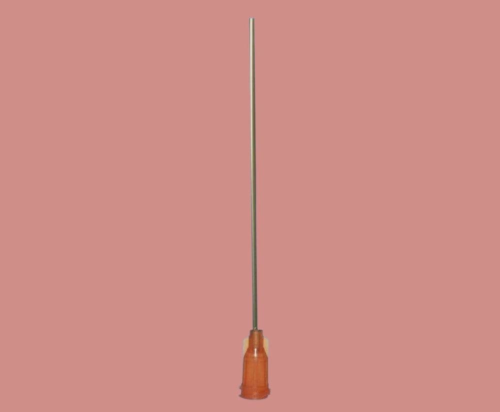 ADTF16-4 16 Gauge Flexible Tube Teflon PTFE Luer Lock 4" Long Tip Grey ...