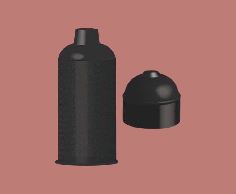 2.5 oz Black HD Cartridge Plunger Kit TS25CKIT-BPB Adhesive Dispensing ...
