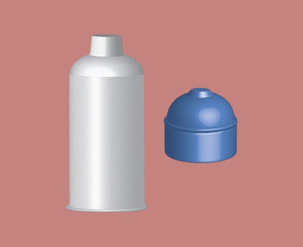 2.5 oz Natural HD Cartridge Plunger Kit TS25CKIT-P Adhesive Dispensing ...