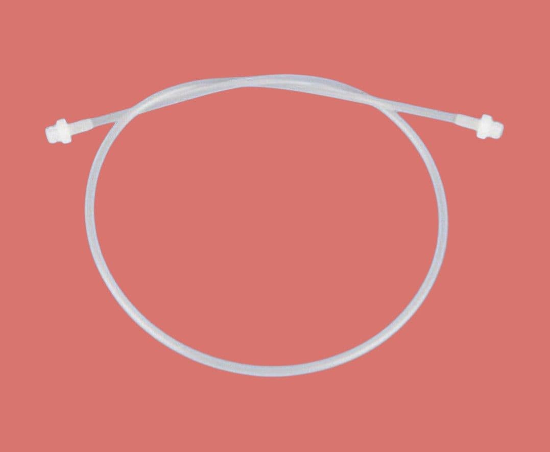 24" Long Fluid Line Clear Female to Female Luer TSD126-424PK Techcon ...