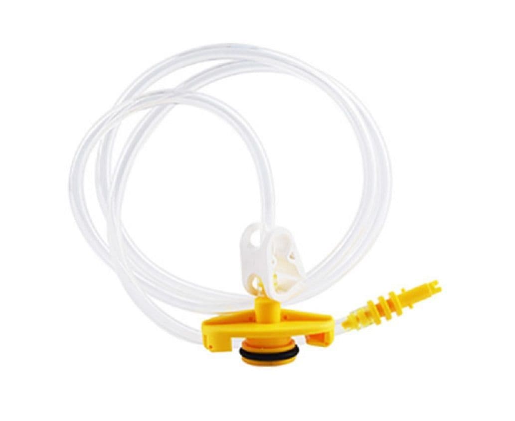 30cc/55cc Syringe Barrel Adapter Assembly Receiver Adhesive Dispensing ...