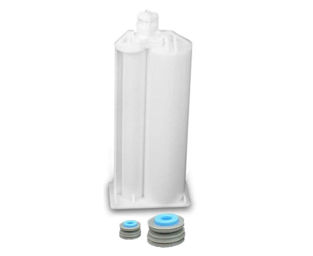 50ml Dual Component Cartridge 4:1 Mix Ratio with Pistons Adhesive ...