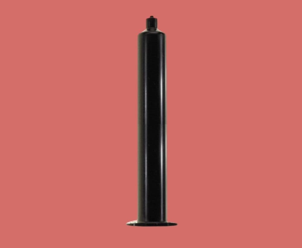 55cc Black Syringe Barrel BB55CC pk/20 Gluedot Gluebond