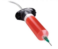 Air Powered Barrel filled with Momentive Silicone RTV112 White