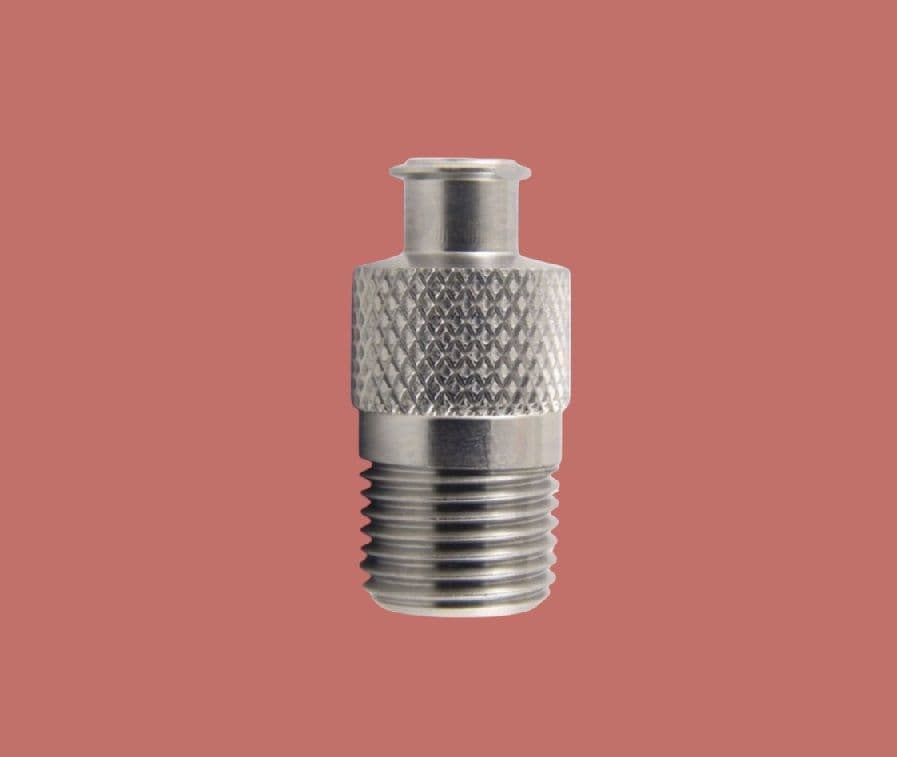 Female Luer Adapter Fitting to 1/8-27 thread TSD931-1827S Adhesive ...