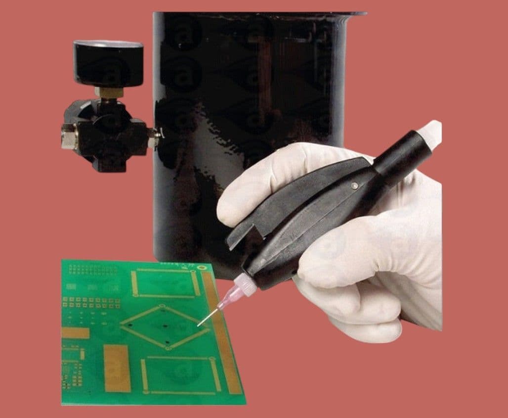 TS1201-3 Hand Operated Dispenser Pinch Valve Techcon Adhesive Dispensing Ltd