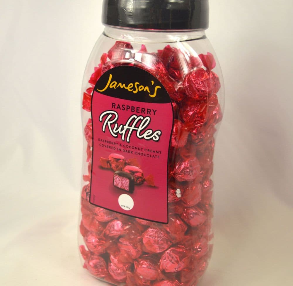 Jar of Raspberry Ruffles