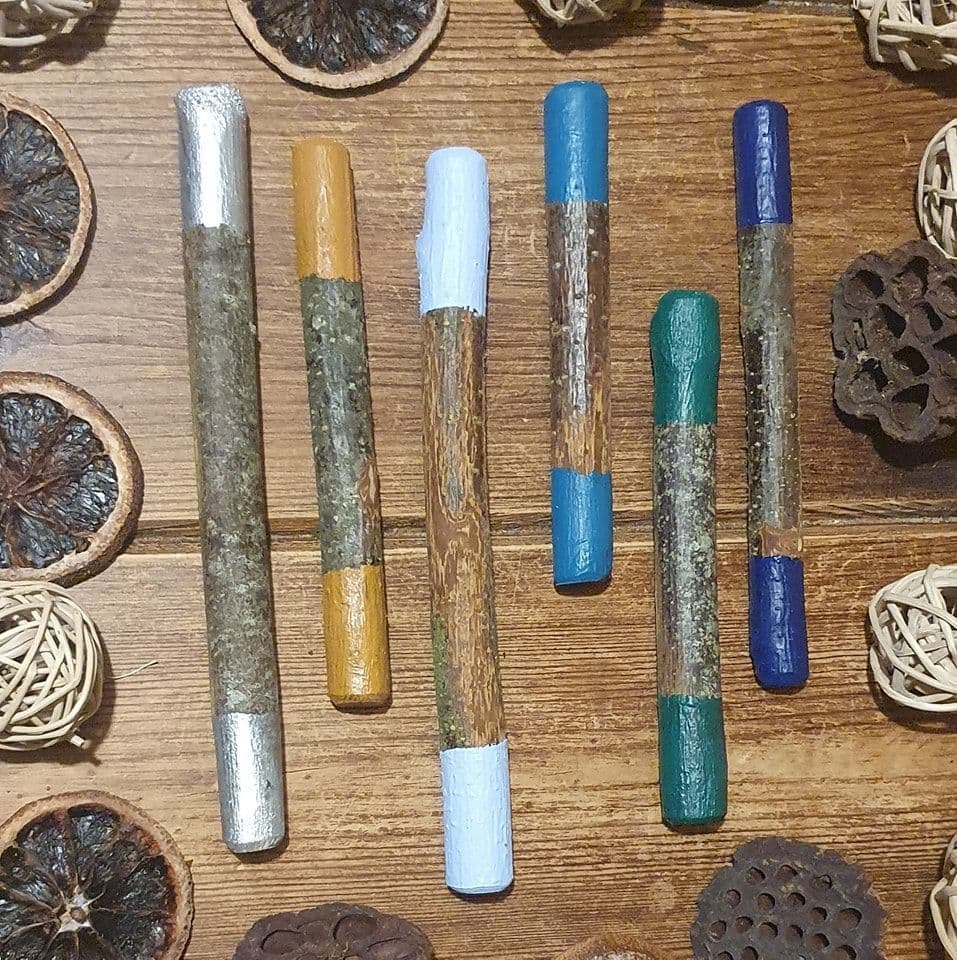 Colourful Sticks Mark Making Magic Wands