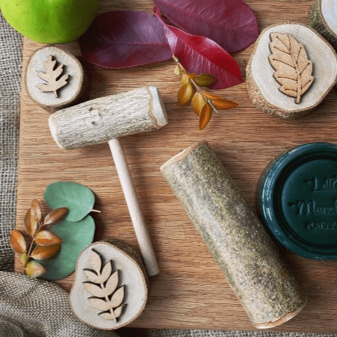 Natural Log Rolling Pin