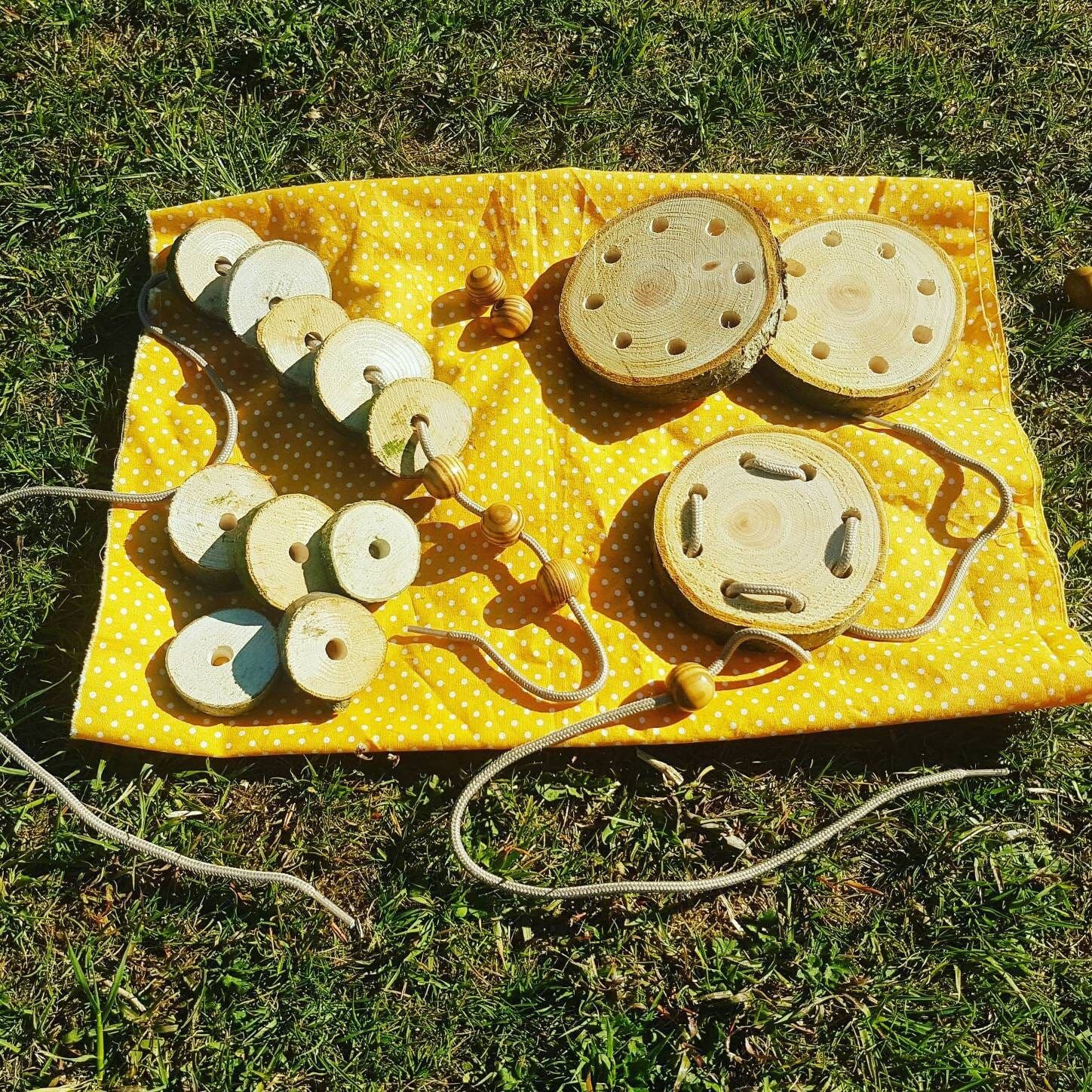 Natural Log Slice Threading Set 1