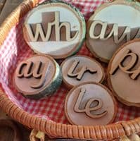 Natural Phonics Sounds Log Slices