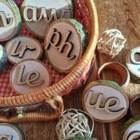Natural Phonics Sounds Log Slices