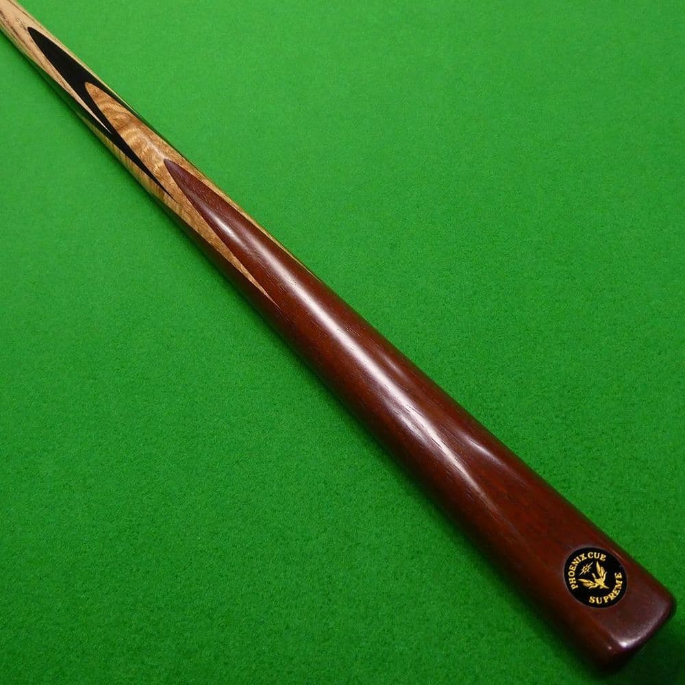 1pc Supreme 3 Hand spliced snooker cue Ash Ebony Oak & Rosewood B