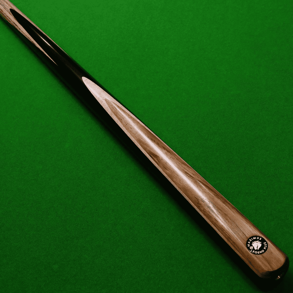 1pc Maximus Legend Plus Full Shaft snooker cue - Ash Ebony & Ovangkol