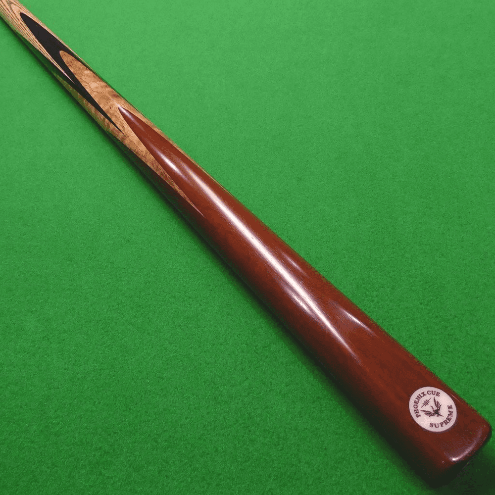 1pc Supreme 3 Hand spliced snooker cue Ash Ebony Oak & Rosewood A