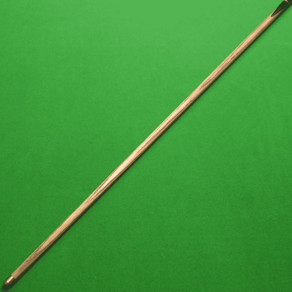 3/4 Craftsman Century Snooker cue - Hand Spliced Ash Ebony & Rose A