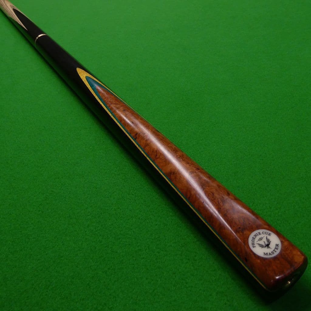 3/4 Master snooker cue M8 Hand spliced Ash Ebony & Amboyna C
