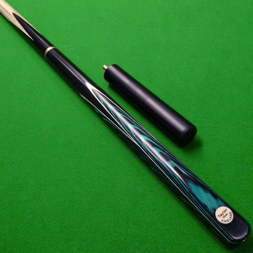 3/4 Taylor Crushed 001 Hand Spliced Snooker cue Mini butt