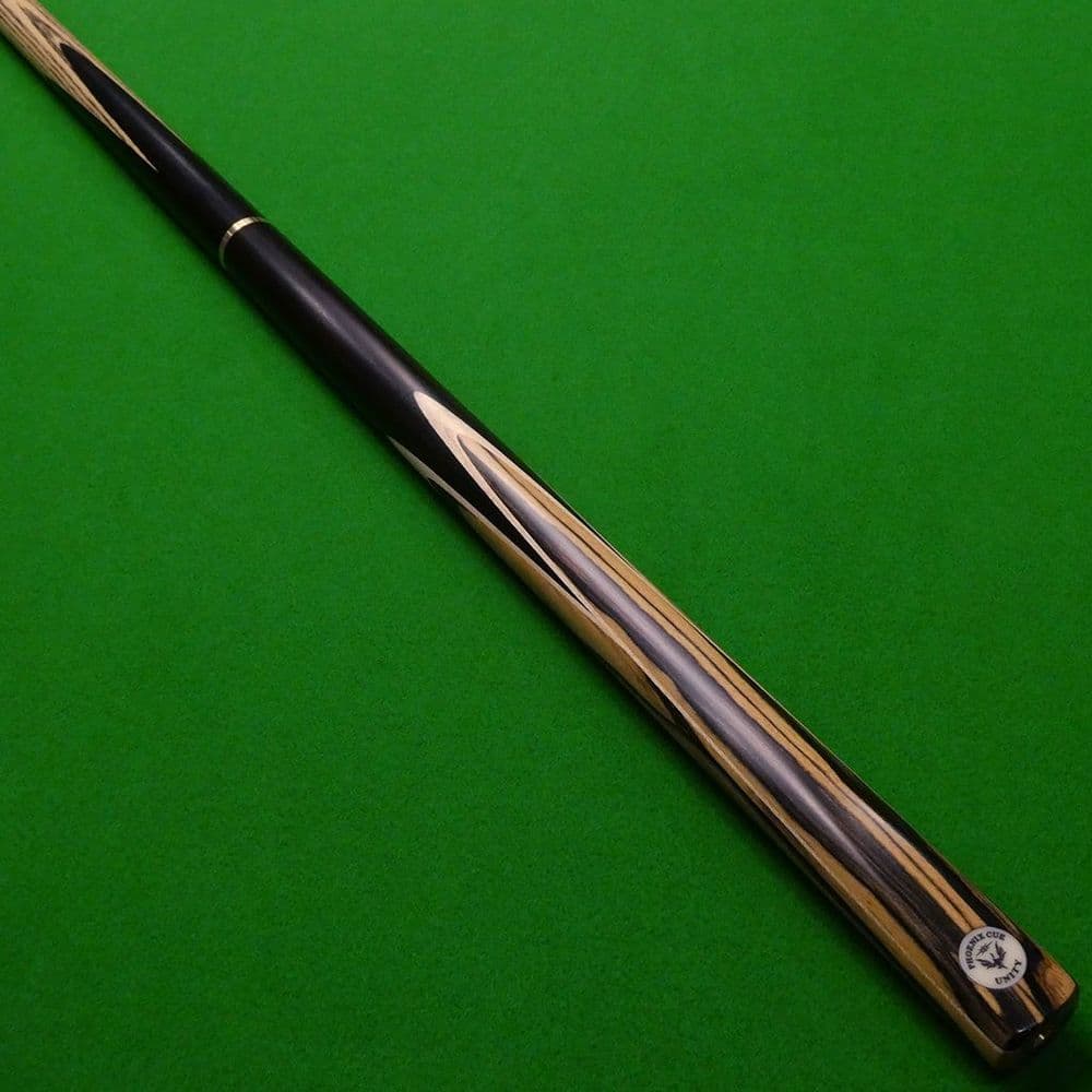 3/4 Unity 39 snooker cue Hand spliced Ash Ebony & Pale Moon A
