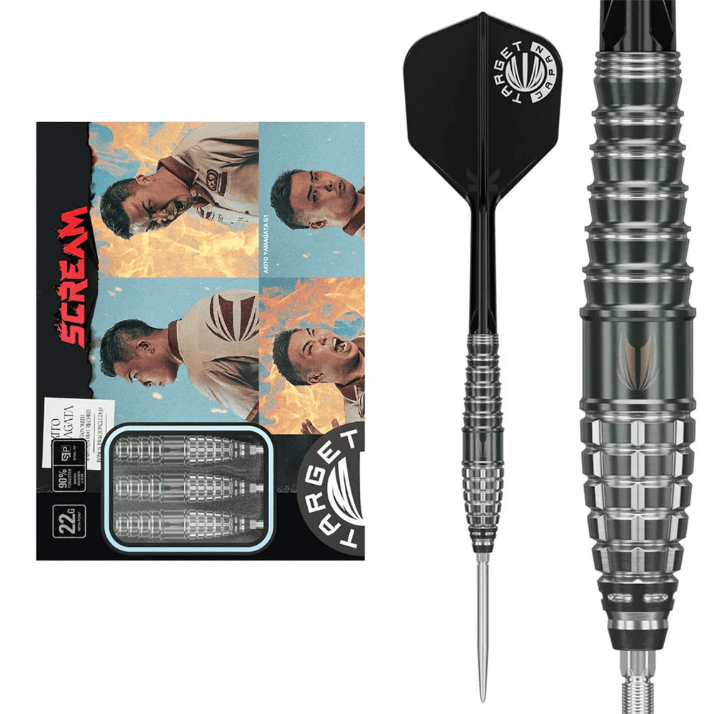Akito Yamagata Scream Gen 1 SP darts set 90 Tungsten 22g