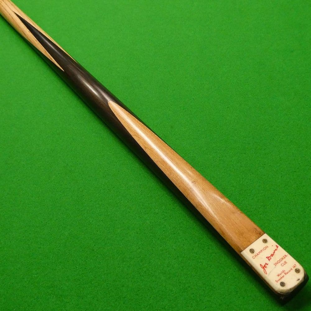 Joe Davis Champion Cue - World s Snooker Record 147 made by Peradon