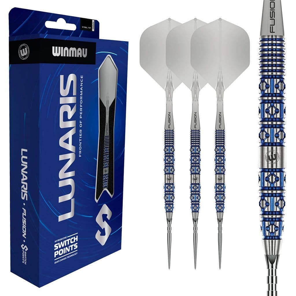Lunaris Switch Point darts set - Tapered 90 Tungsten