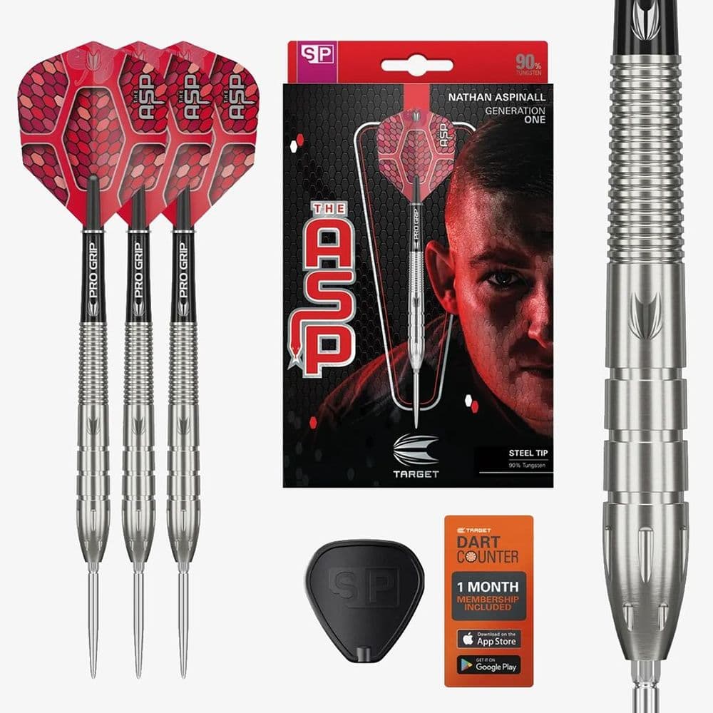 Nathan Aspinall G1 SP darts set 90 Tungsten