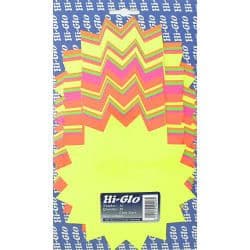Hi-Glo Card Stars Pack of 100 - 2 25"