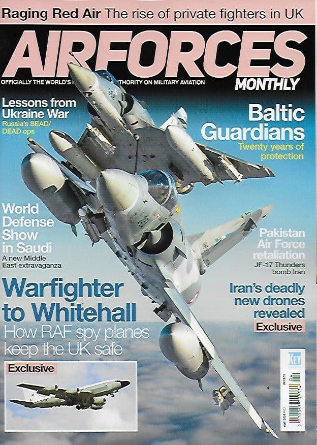 Airforces Monthly Magazine - Issue April 2024
