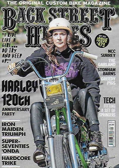 Back Street Heroes Magazine - Issue No 473 September 2023